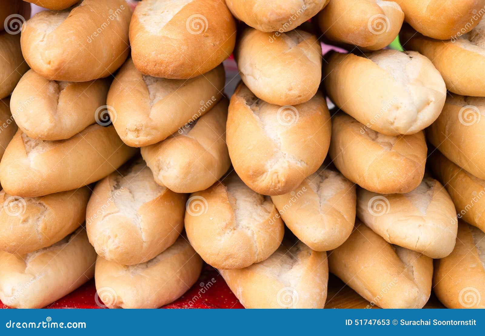 Bread at Local Market Luang Prabang Stock Image - Image of healthy ...
