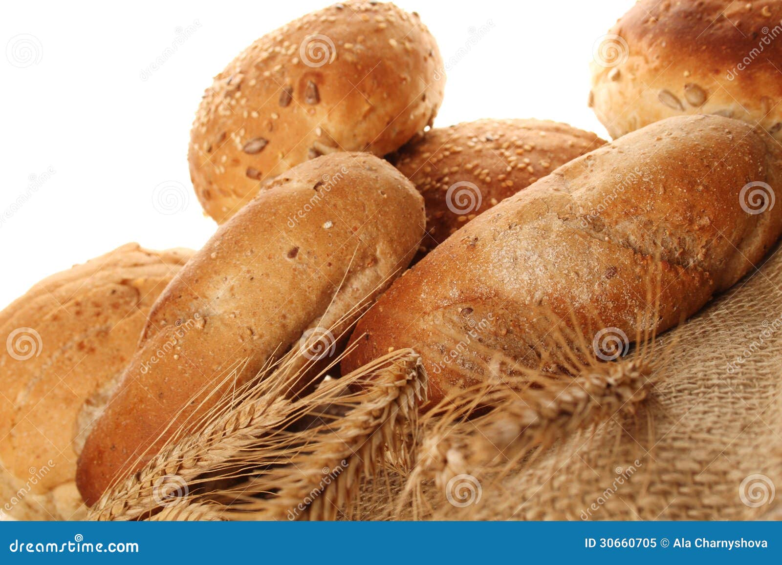 Bread stock image. Image of baking, meal, cereal, objects - 30660705