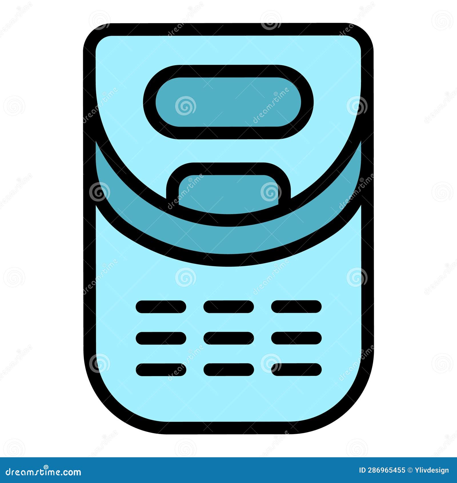 Bread Machine Icon Vector Flat Stock Illustration - Illustration of ...