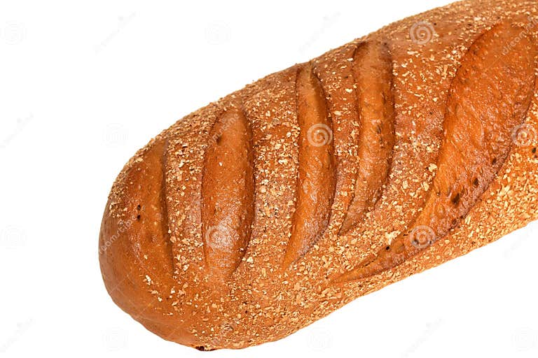 Bread Made from Coarse-grained Flour. Stock Photo - Image of homemade ...