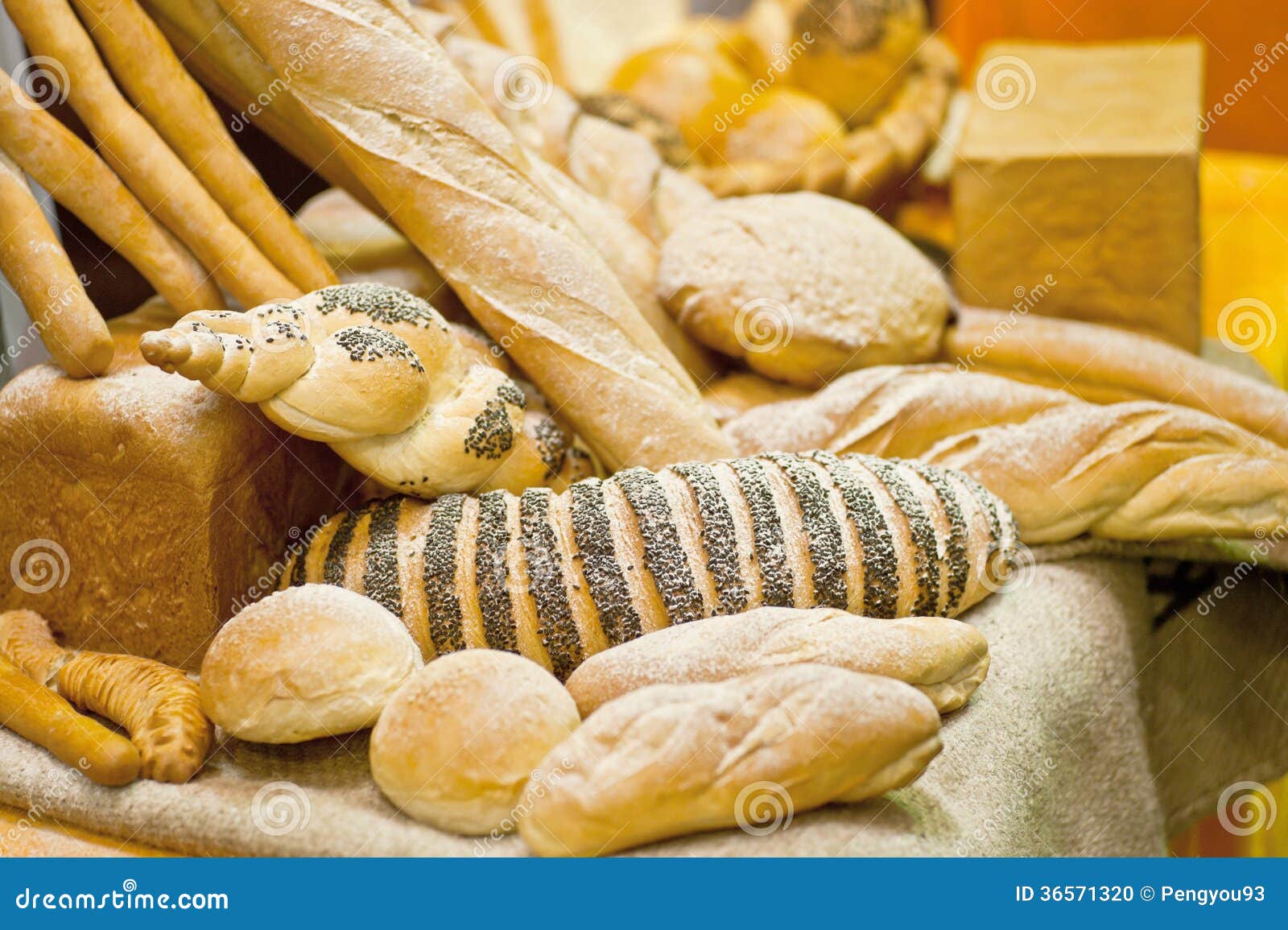 Bread making stock photo. Image of sesame, seeds, pure - 36571320