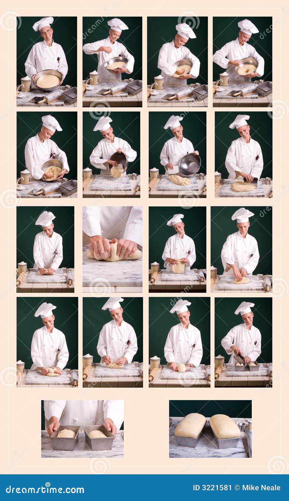 Bread Making Chart stock illustration. Illustration of healthy - 3221581