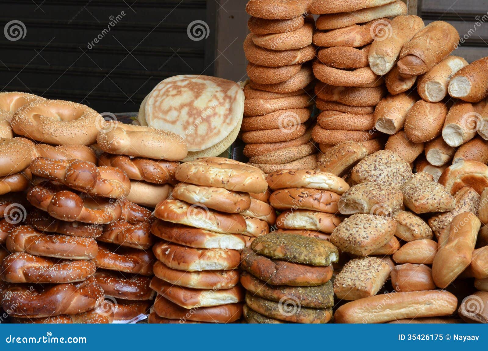 Bread stock image. Image of cereals, home, cook, bakery - 35426175