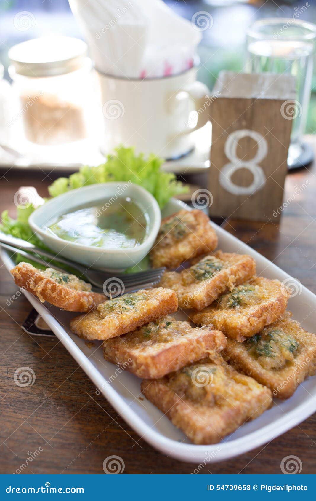 Bread with minced pork stock photo. Image of paste, pork - 54709658