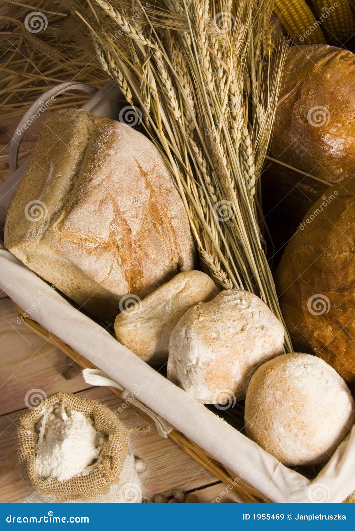 Bread mix stock image. Image of deli, bunch, food, corn - 1955469