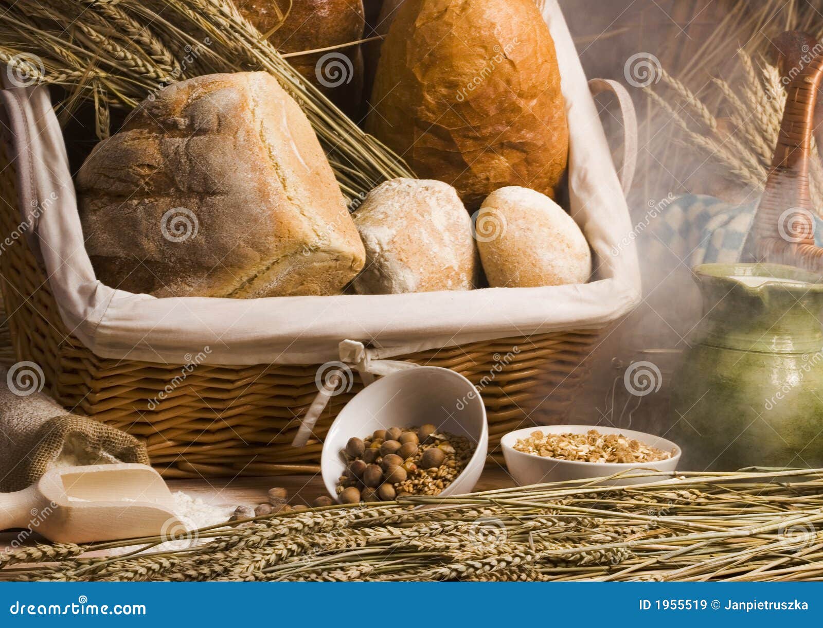 Bread mix stock image. Image of cooking, fresh, baking - 1955519