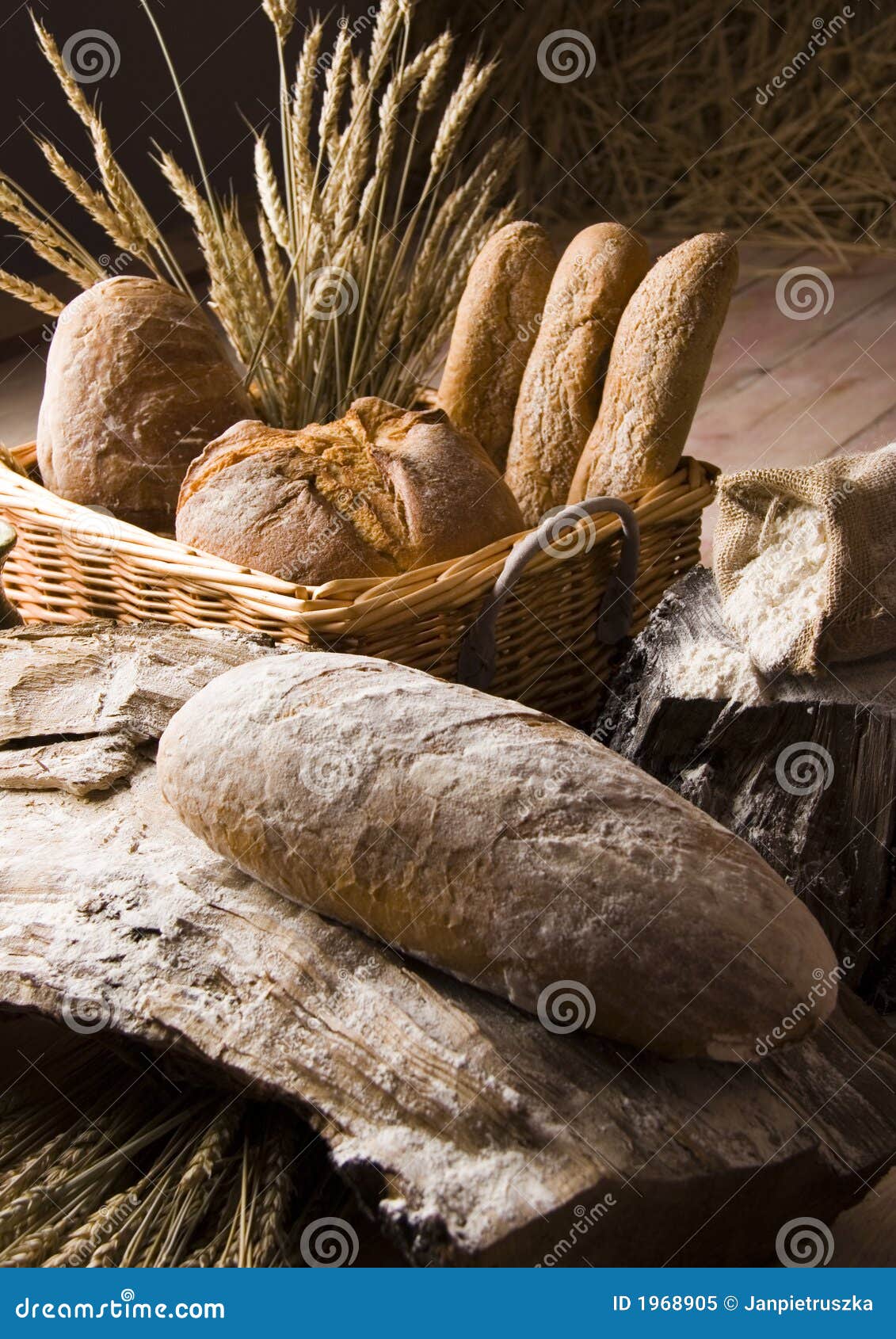 Bread mix stock image. Image of breads, corn, farmer, fresh - 1968905