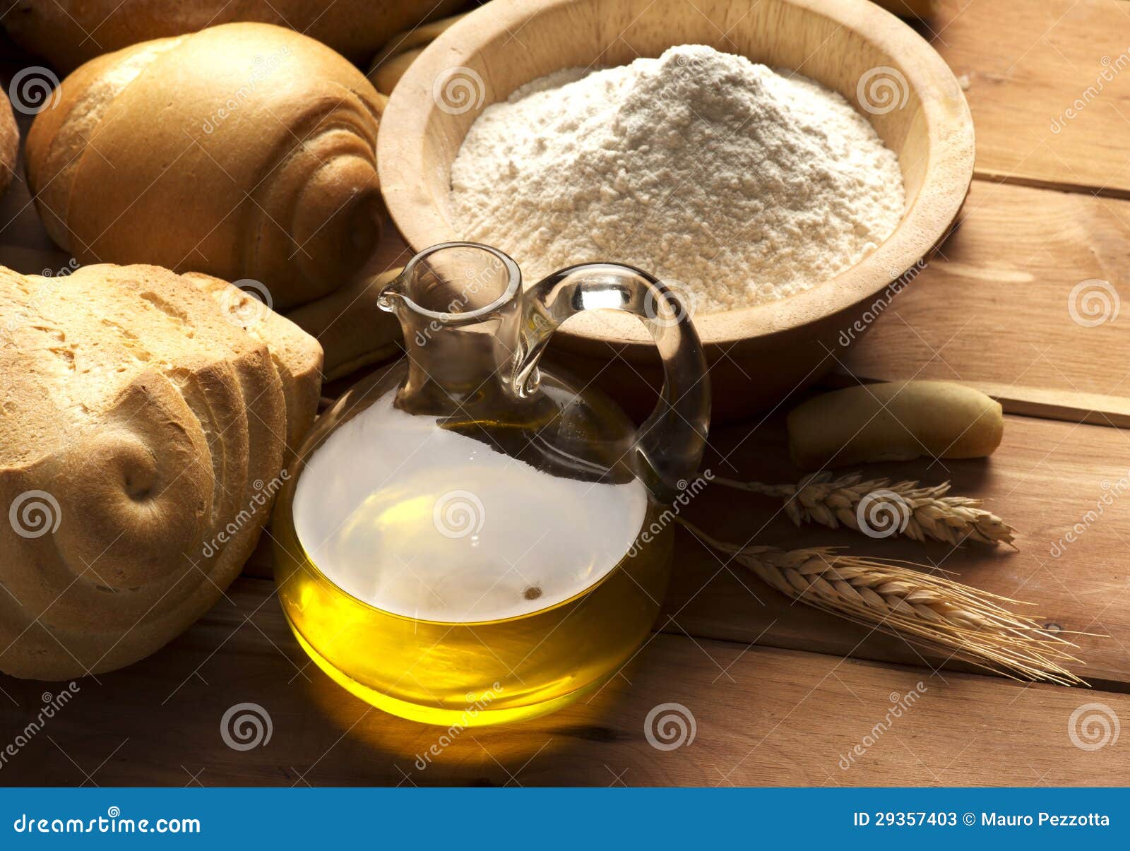 Bread and oil stock image. Image of cuisine, bread, eating - 29357403
