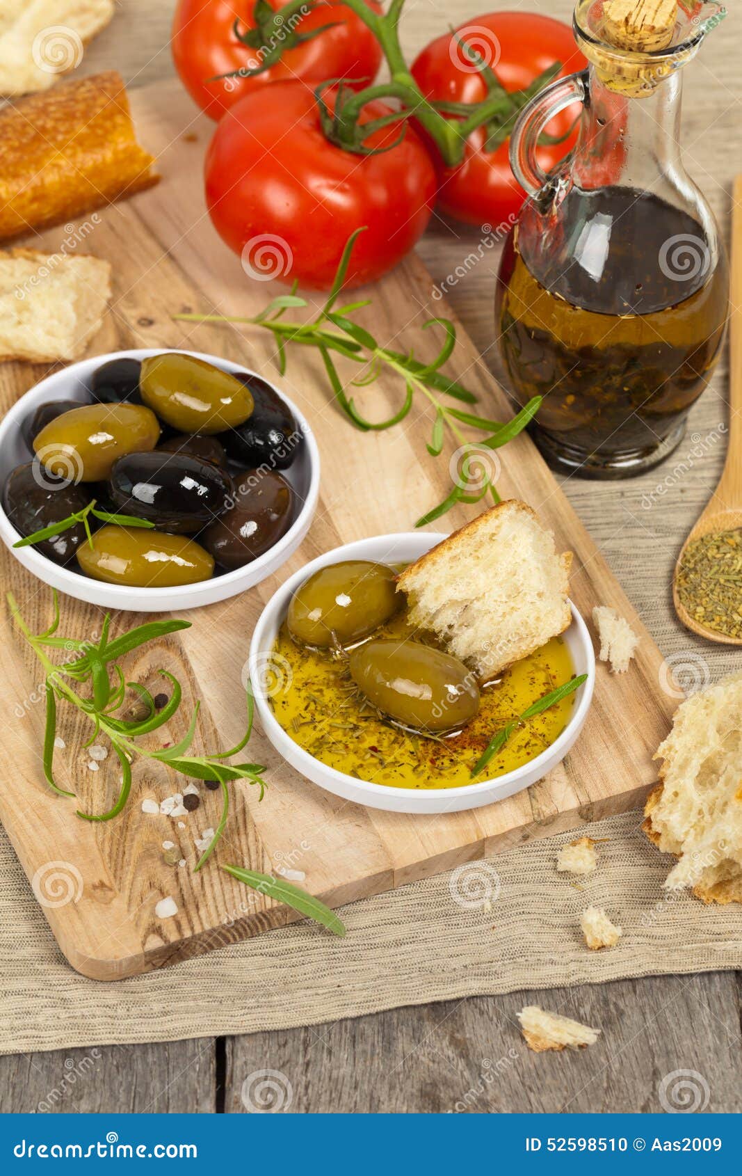 Bread with Olive Oil stock photo. Image of natural, ciabatta - 52598510