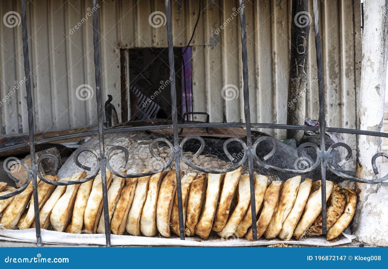 Bread Oven Primitive Bakery Stock Image - Image of crust, kitchen ...