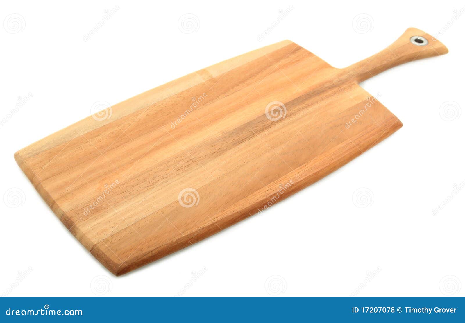 Bread Paddle Isolated on White Stock Photo - Image of wood, paddle ...