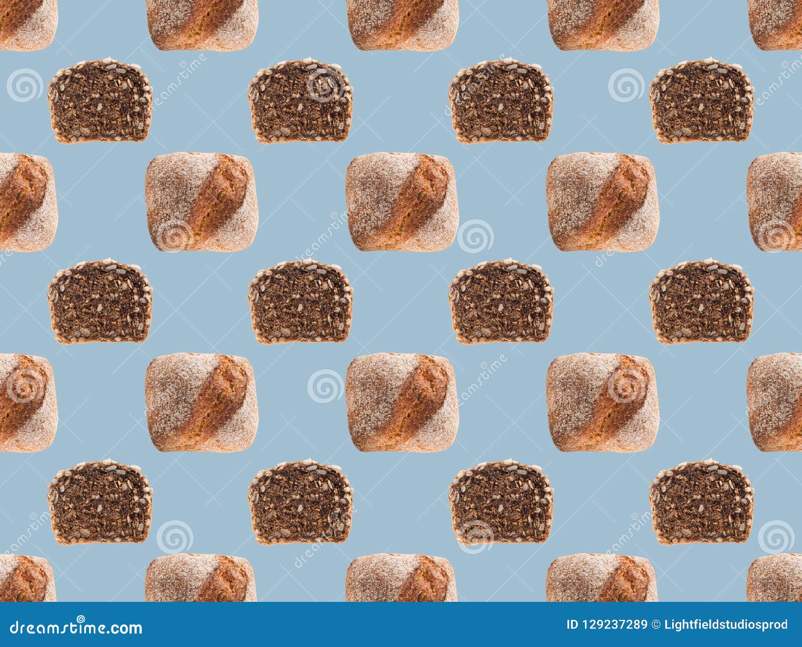Whole and Sliced Healthy Homemade Stock Image - Image of pattern, fiber ...