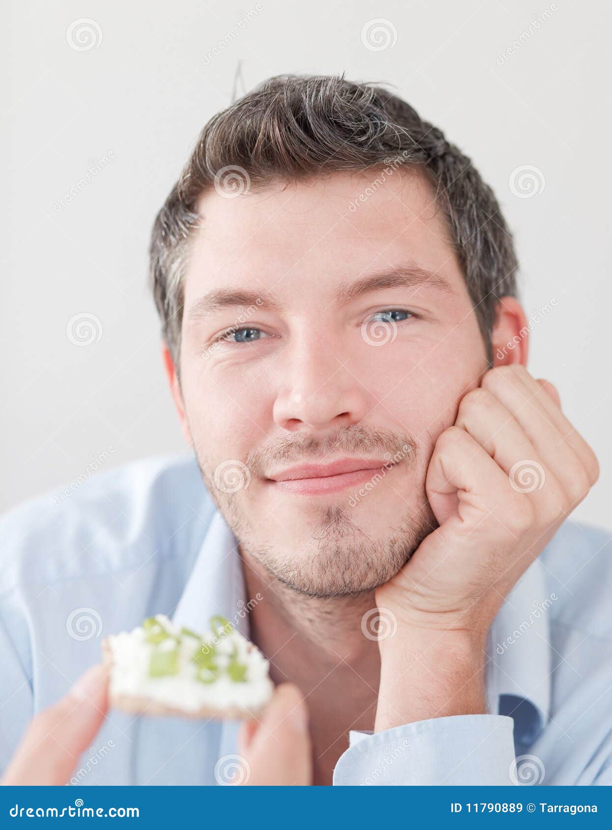 Bread person stock image. Image of cheerful, health, beautiful - 11790889