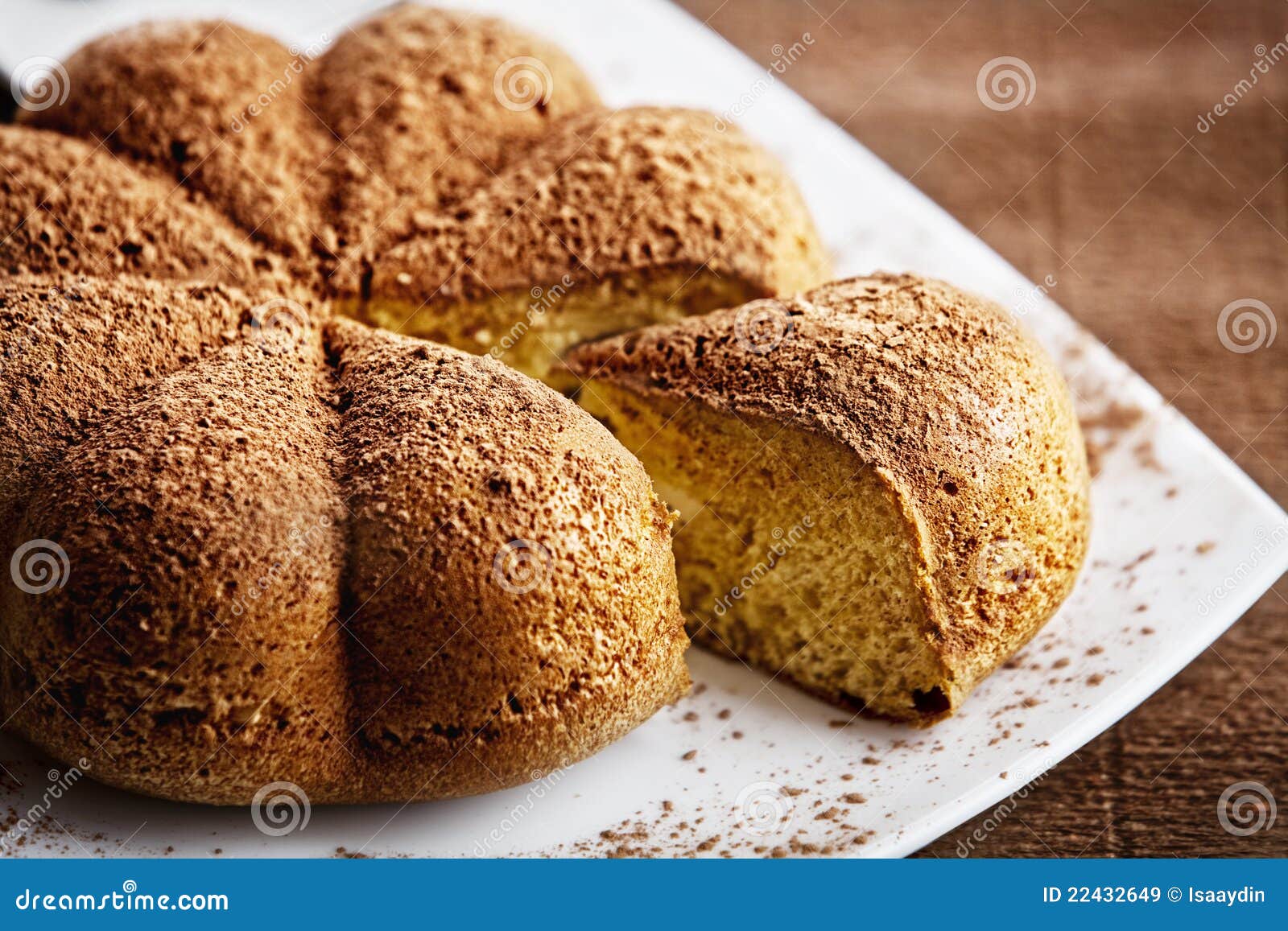 Bread in plate stock image. Image of freshness, sesame - 22432649