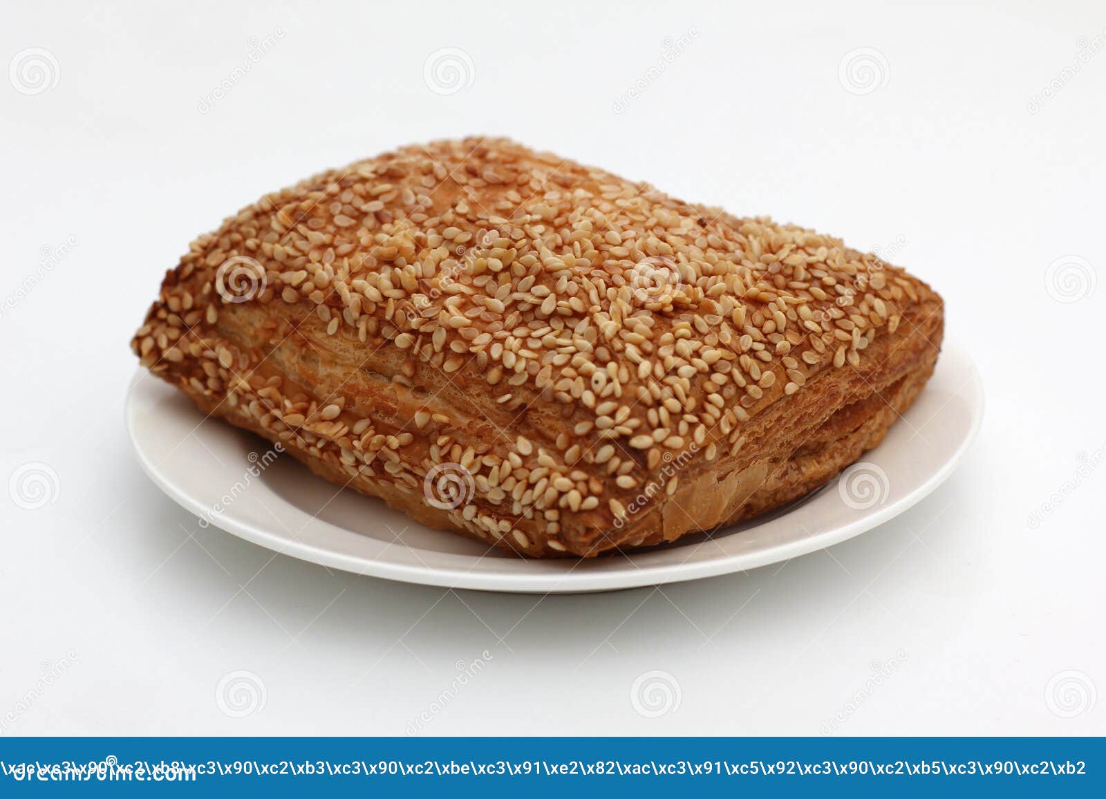 Bread on plate stock photo. Image of eating, nutrition - 28480018