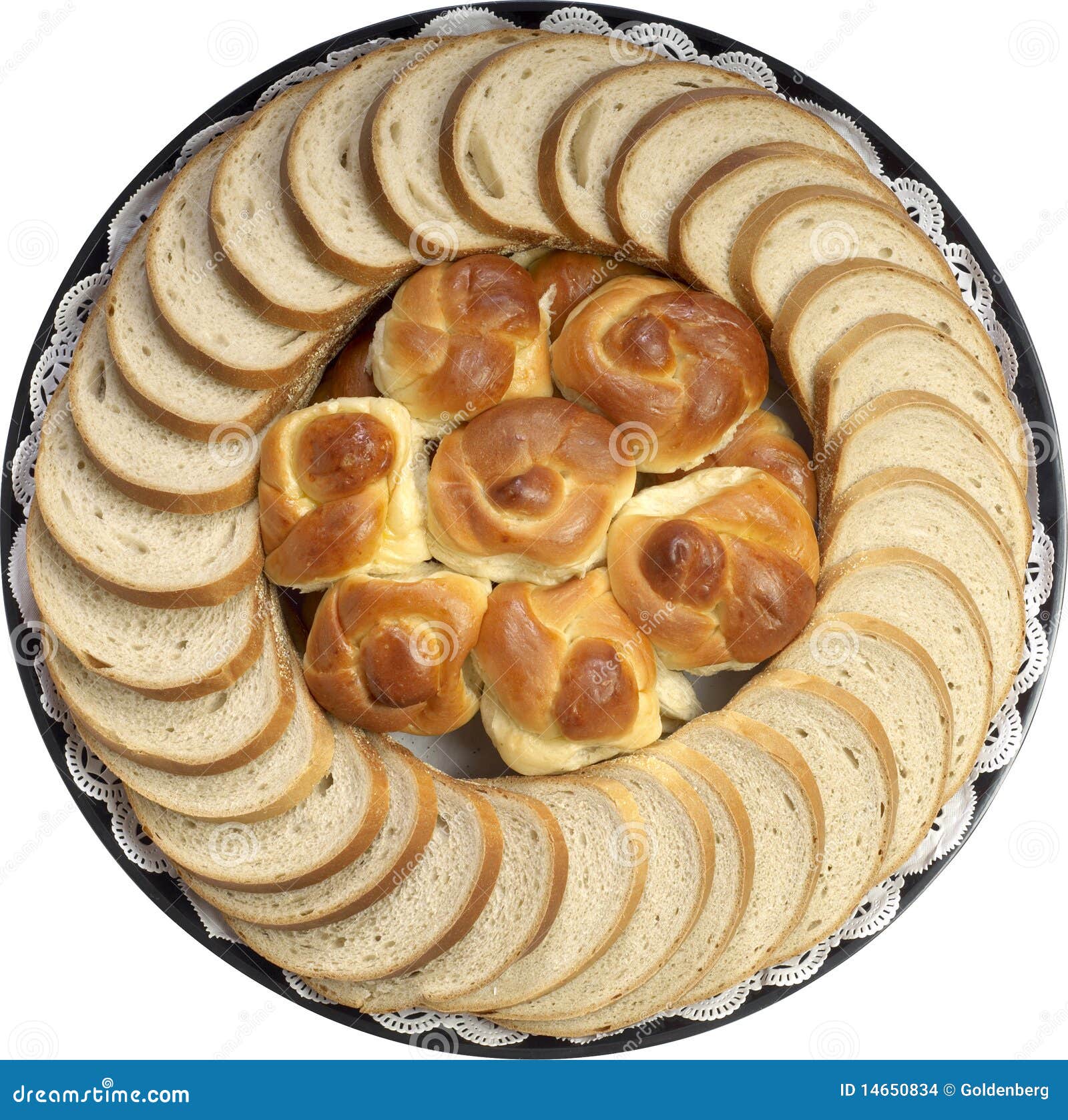 Bread platter stock photo. Image of hole, breakfast, bread - 14650834