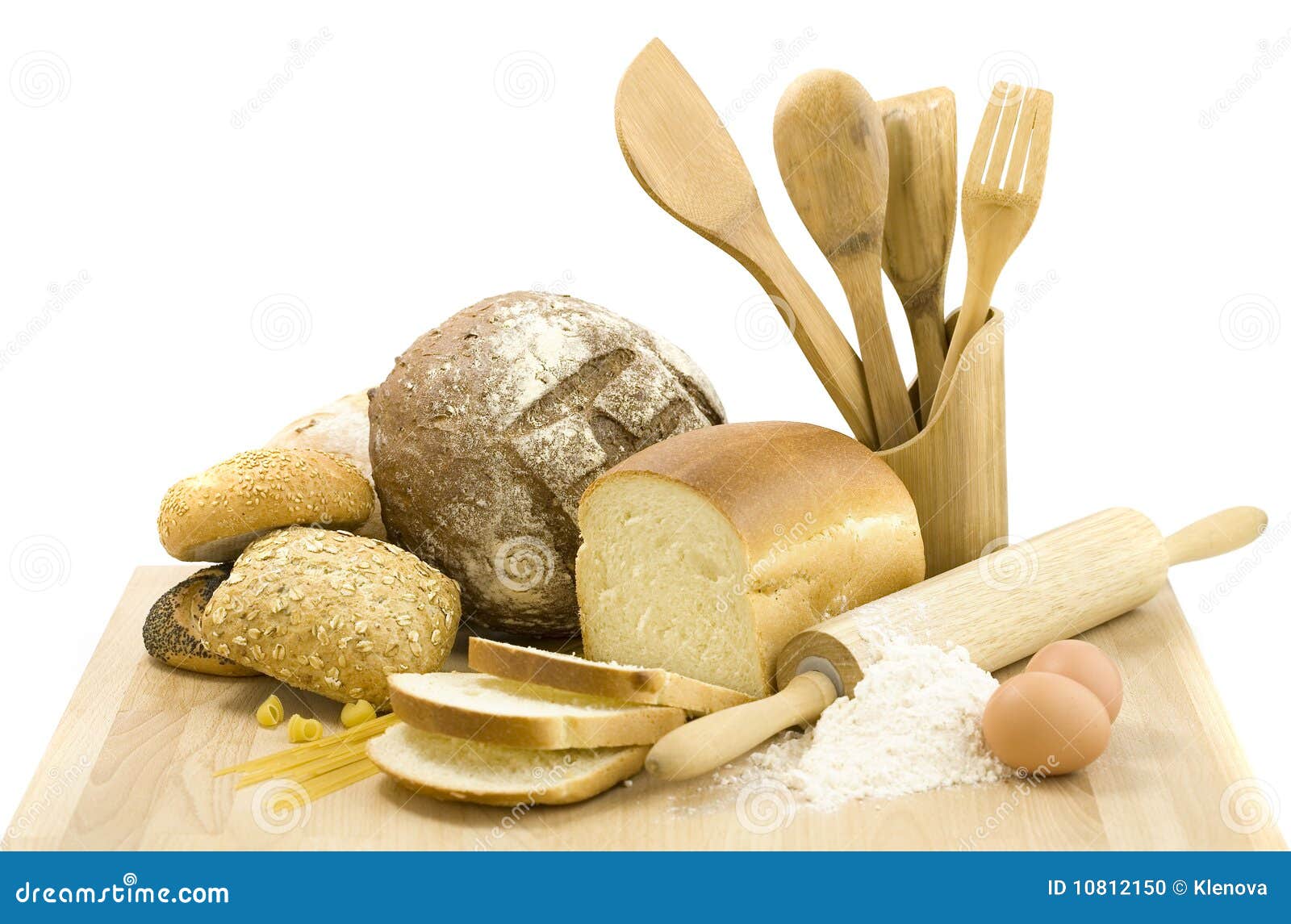 Bread preparation stock photo. Image of measure, fresh - 10812150