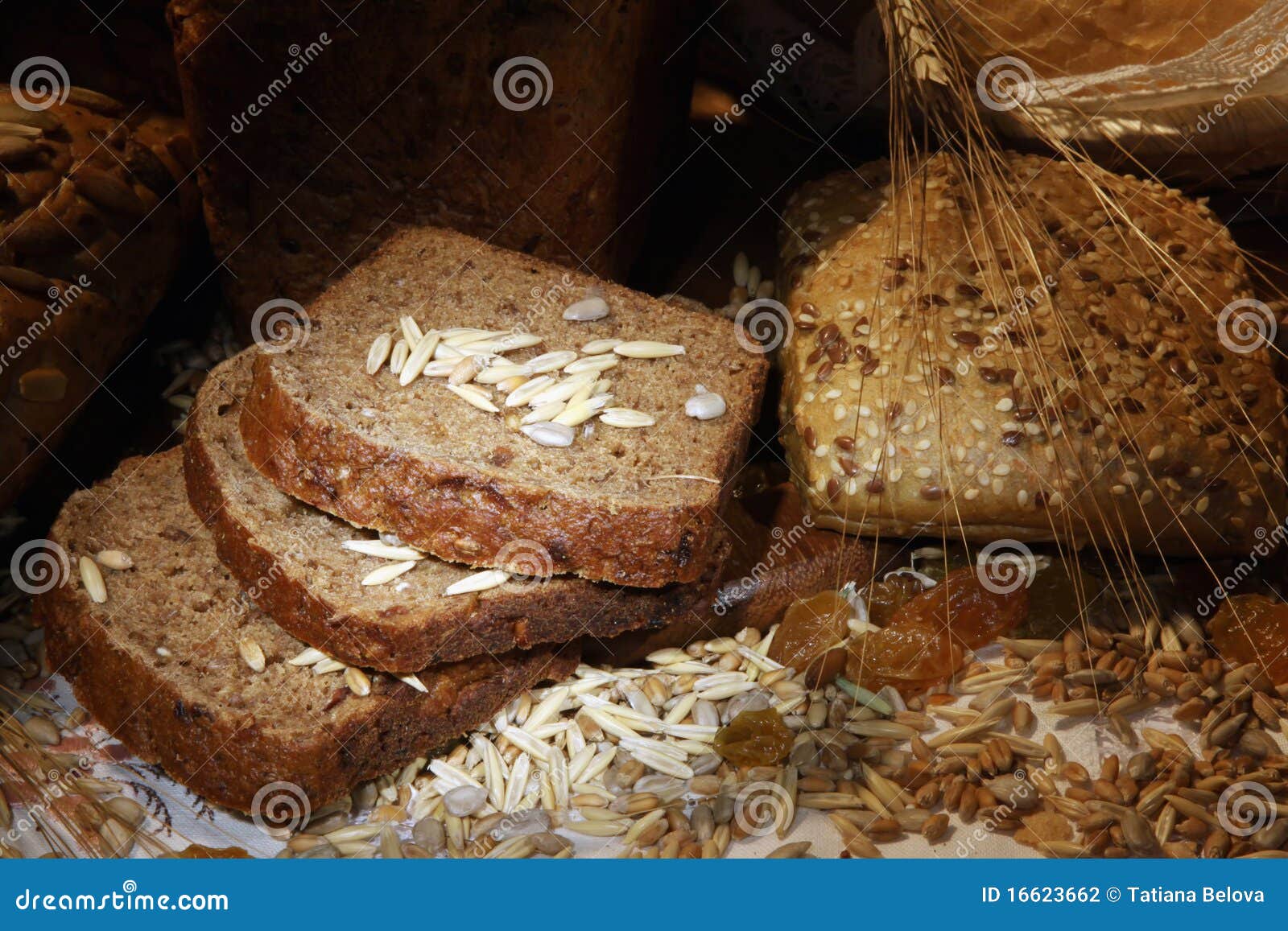 Bread products stock photo. Image of still, health, cereal - 16623662