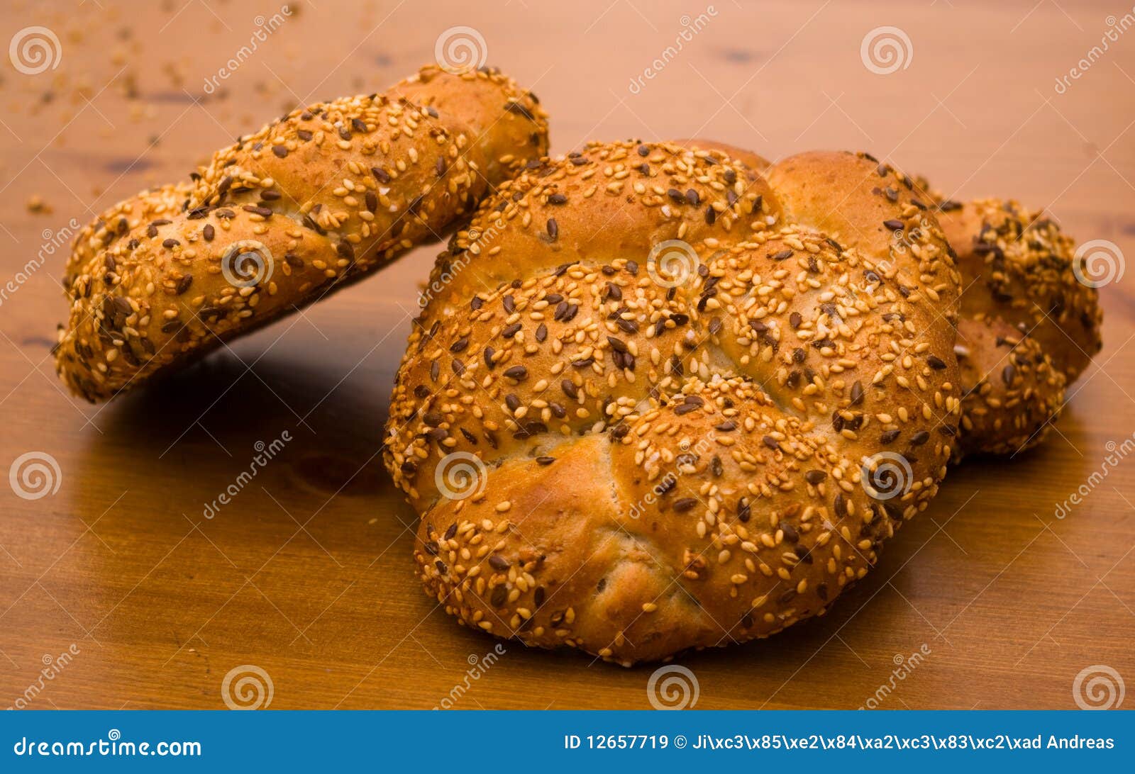 Bread roll stock image. Image of material, restaurant - 12657719