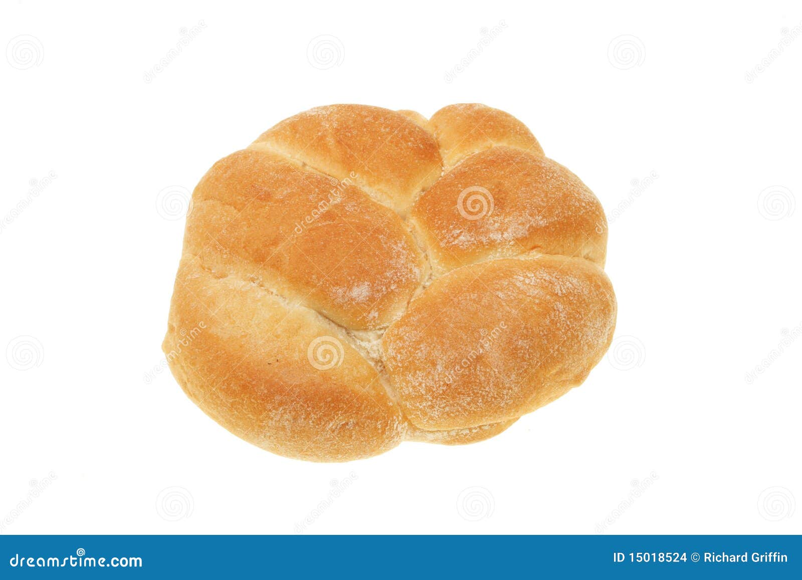 Bread roll stock photo. Image of isolated, roll, starch - 15018524