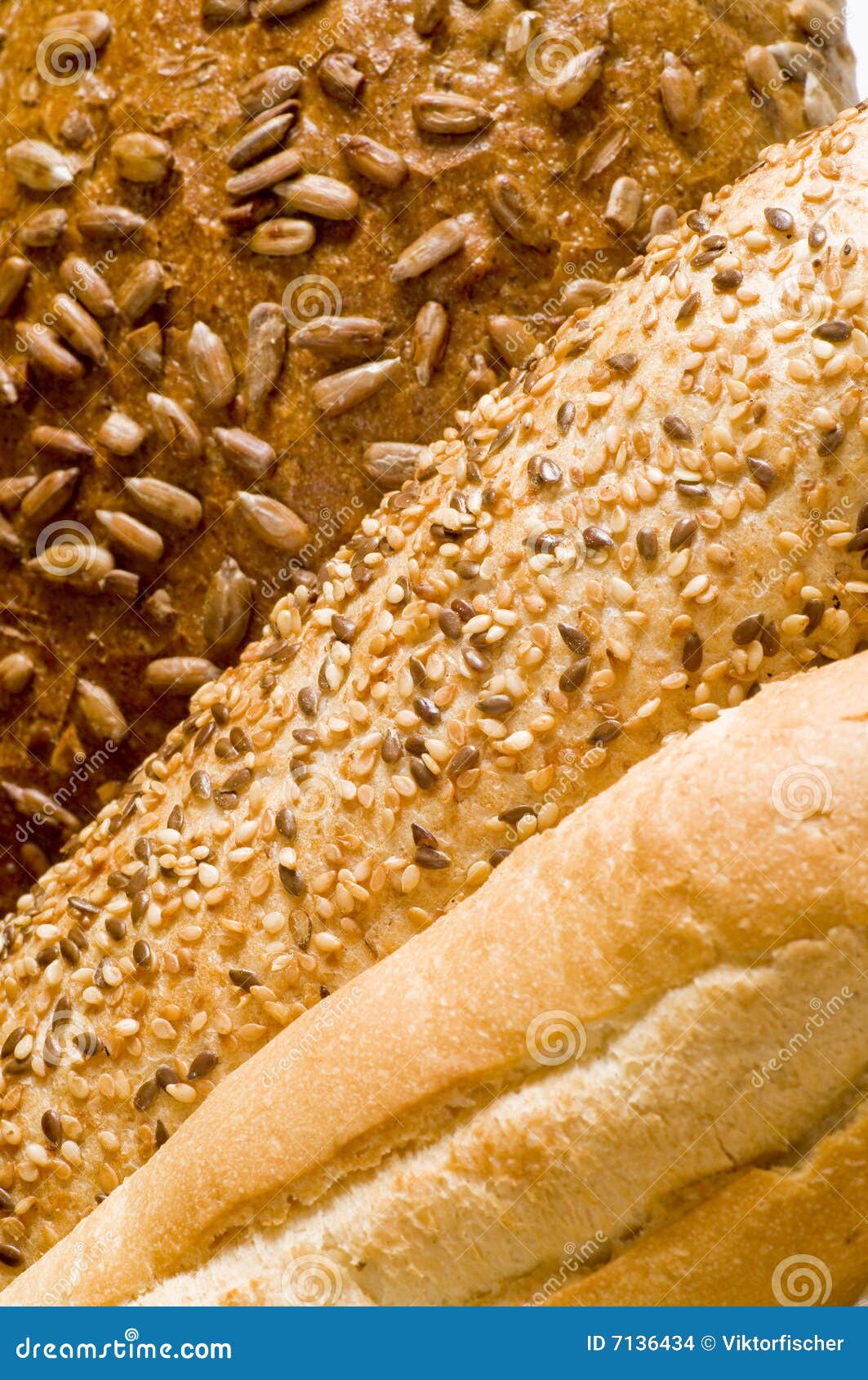 Bread rolls stock photo. Image of baked, foodstuff, sesame - 7136434