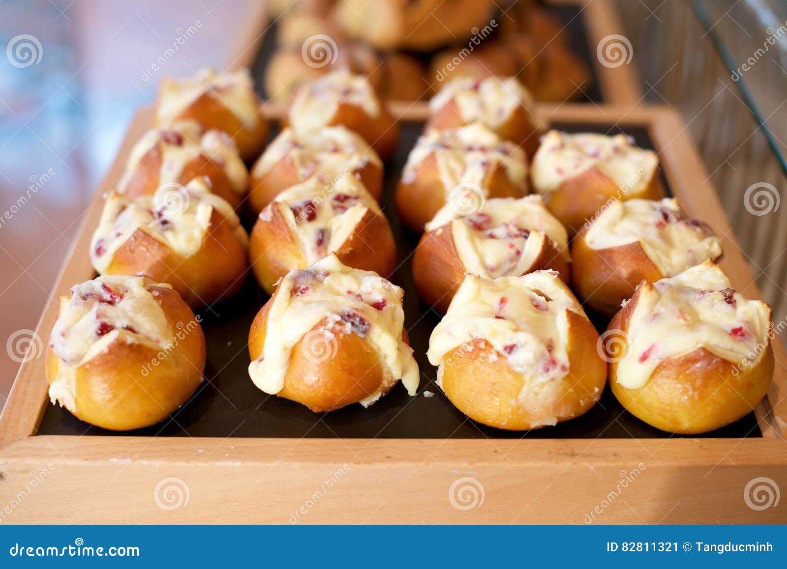 Bread rolls with Cheese stock image. Image of baked, rolls - 82811321
