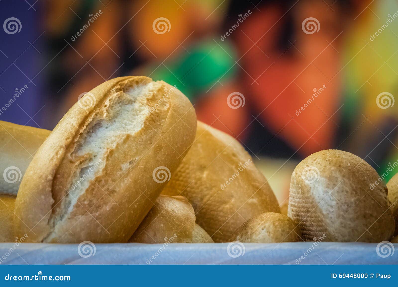 Bread rolls stock photo. Image of diet, pastries, abundance - 69448000