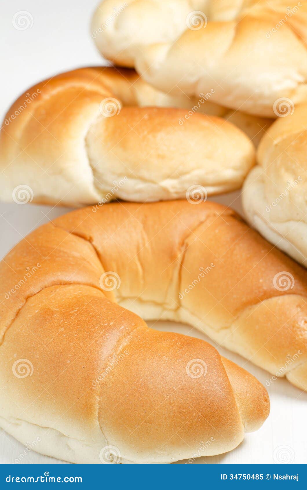 Bread rolls stock image. Image of baked, snack, healthy - 34750485