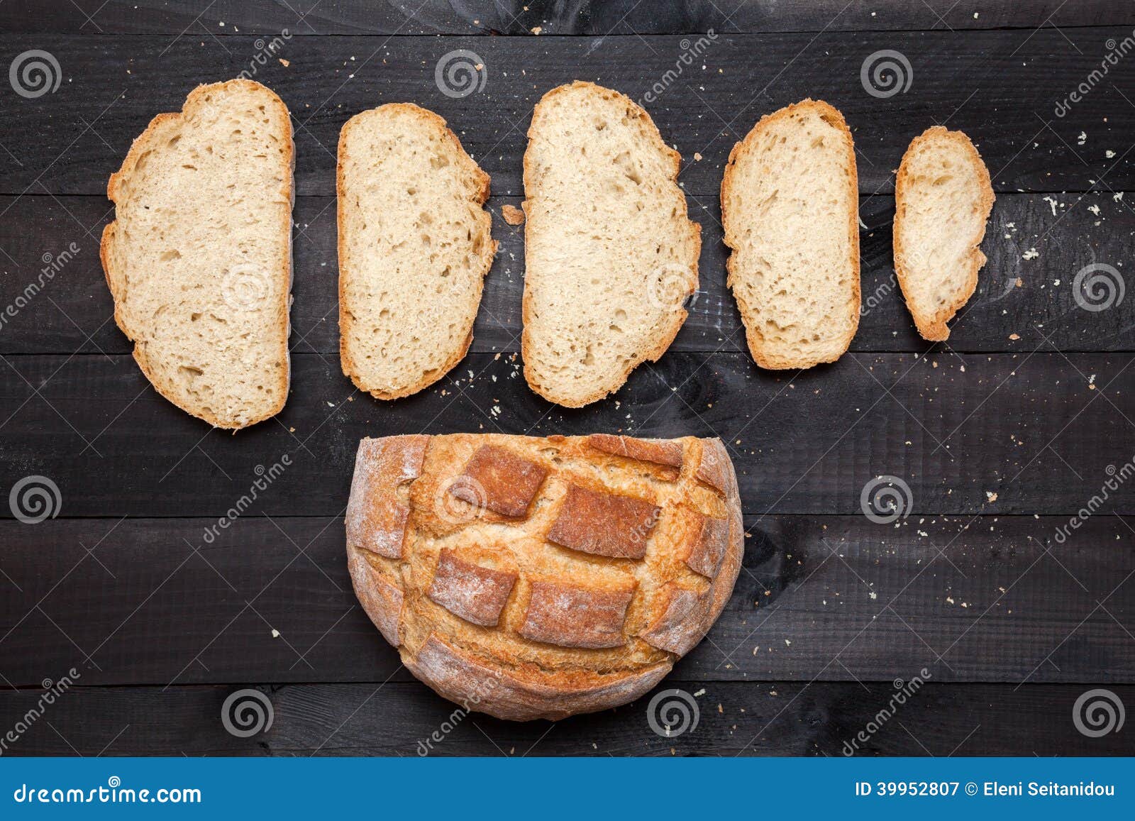 Bread stock image. Image of diet, natural, nutritious - 39952807