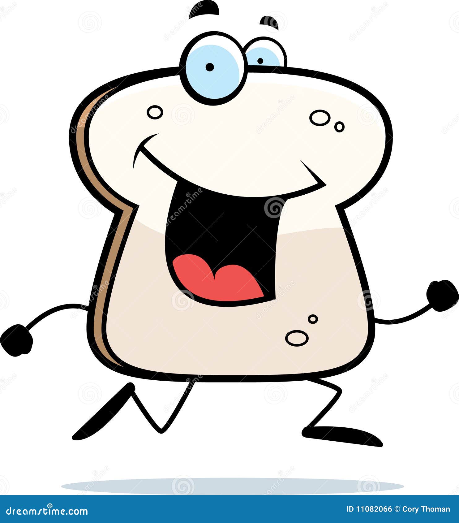 Bread Running stock vector. Illustration of food, nutrition - 11082066