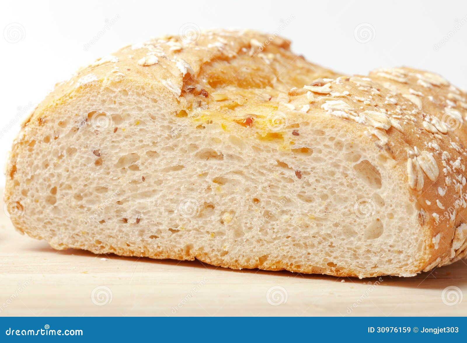 Bread from Rye and Wheat Flour Stock Image - Image of wheat, slices ...