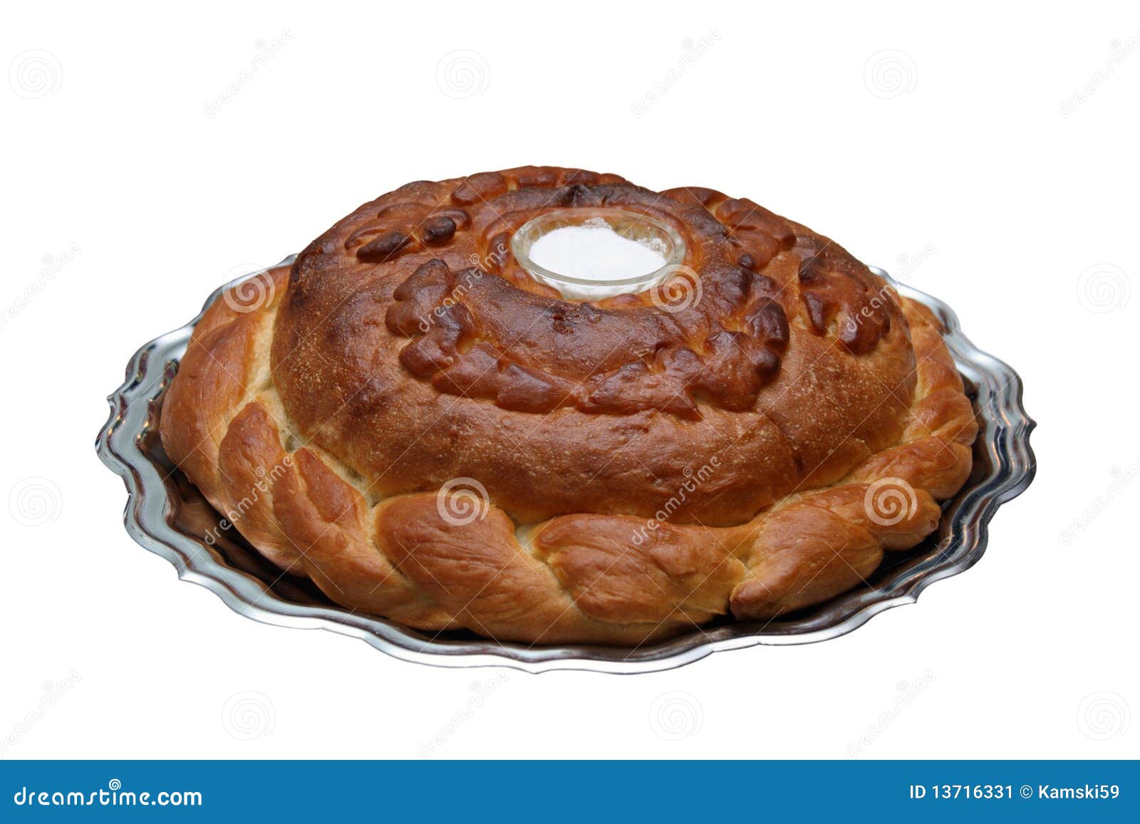 Bread-and-salt Welcome. A Traditional Ritual Of Offering Bread And Salt ...