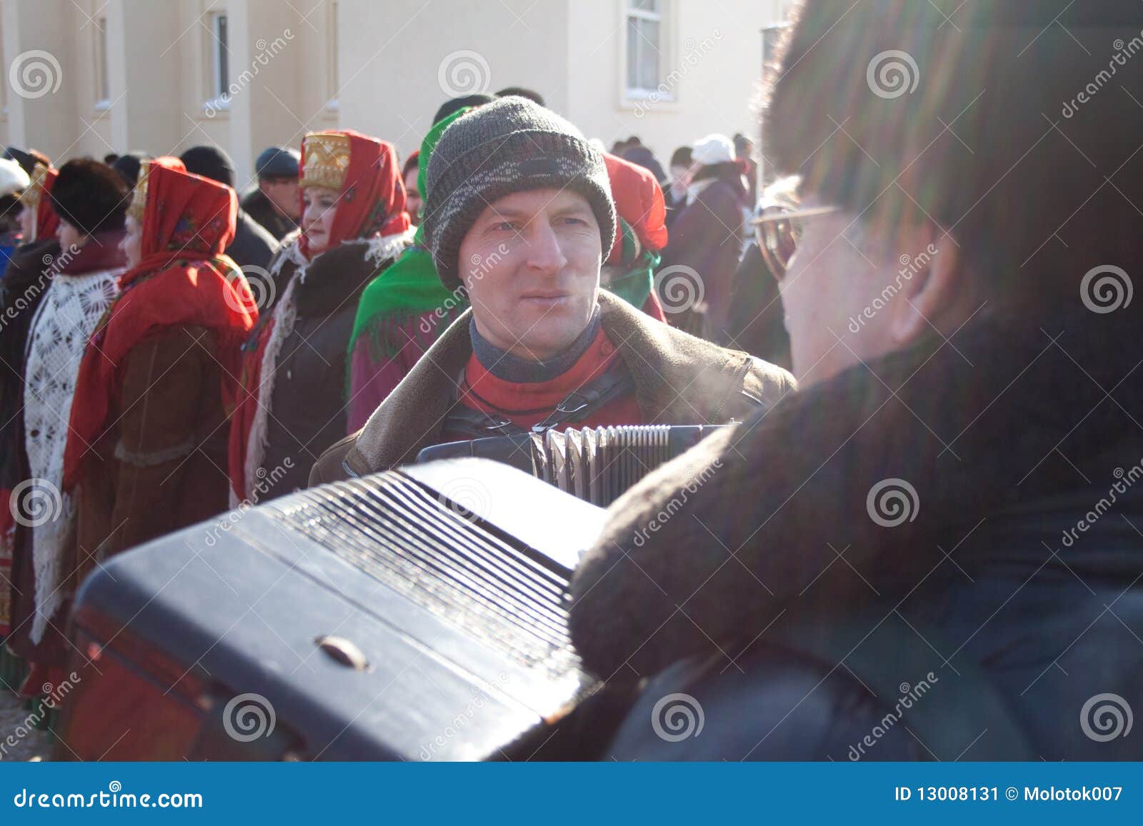 Bread-and-salt welcome editorial photo. Image of scene - 13008131