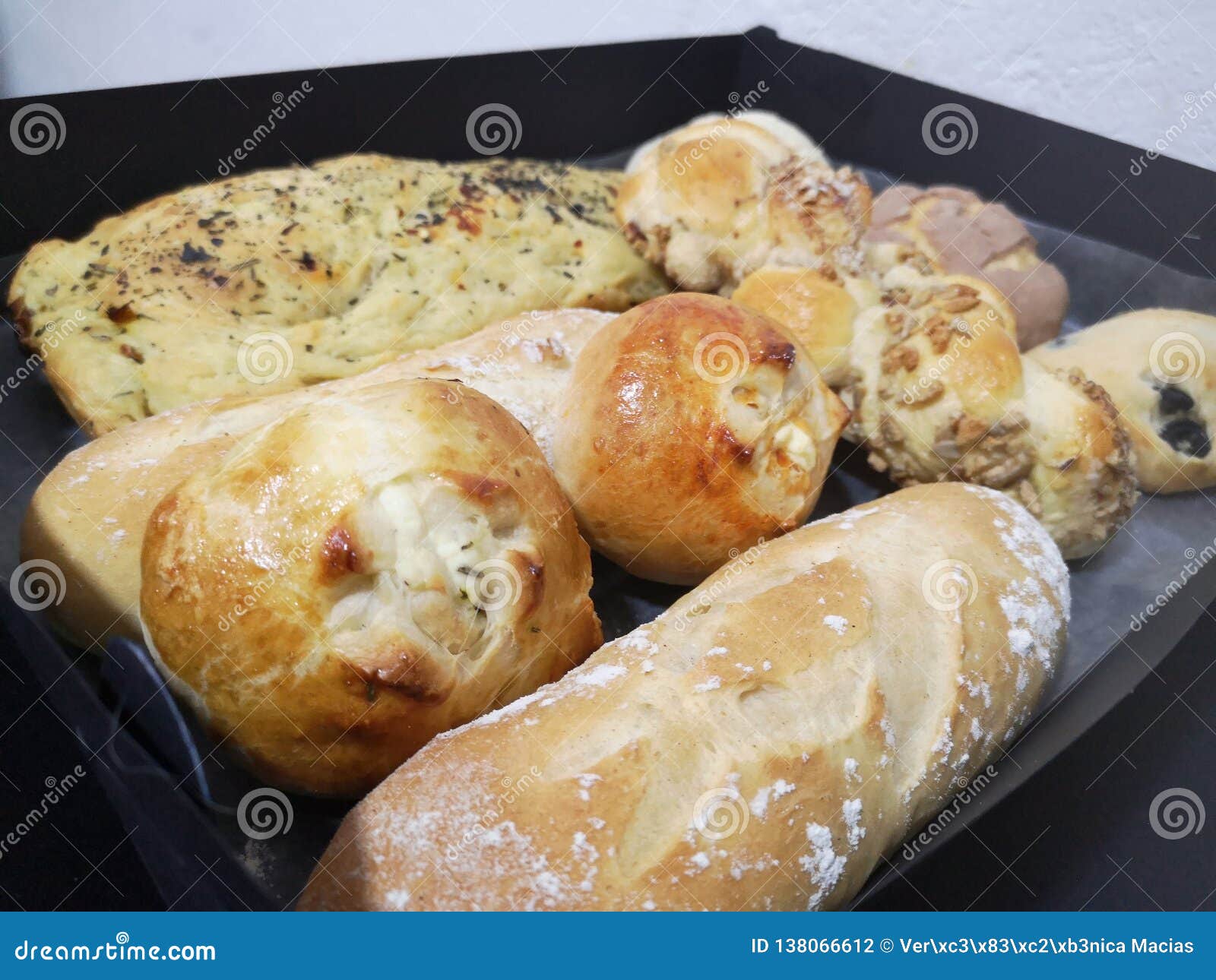 Freshe baked bread stock photo. Image of artesanal, ciabatta - 138066612