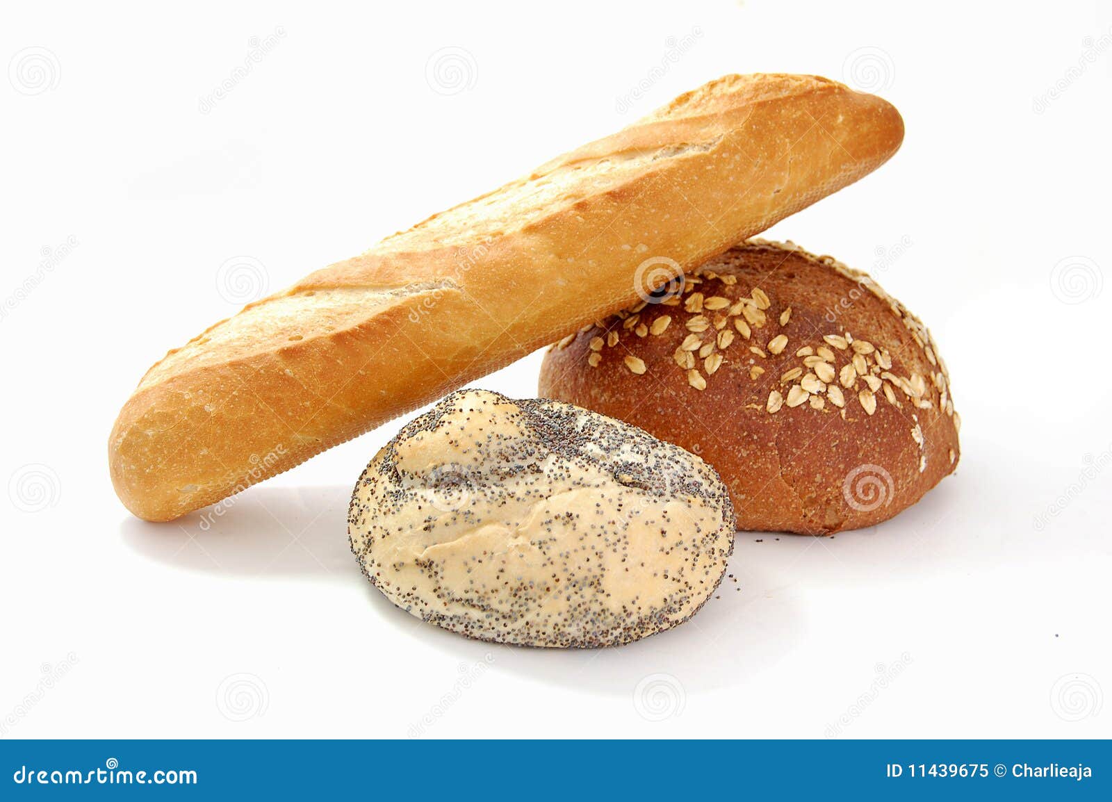 Bread selection stock image. Image of food, round, fresh - 11439675