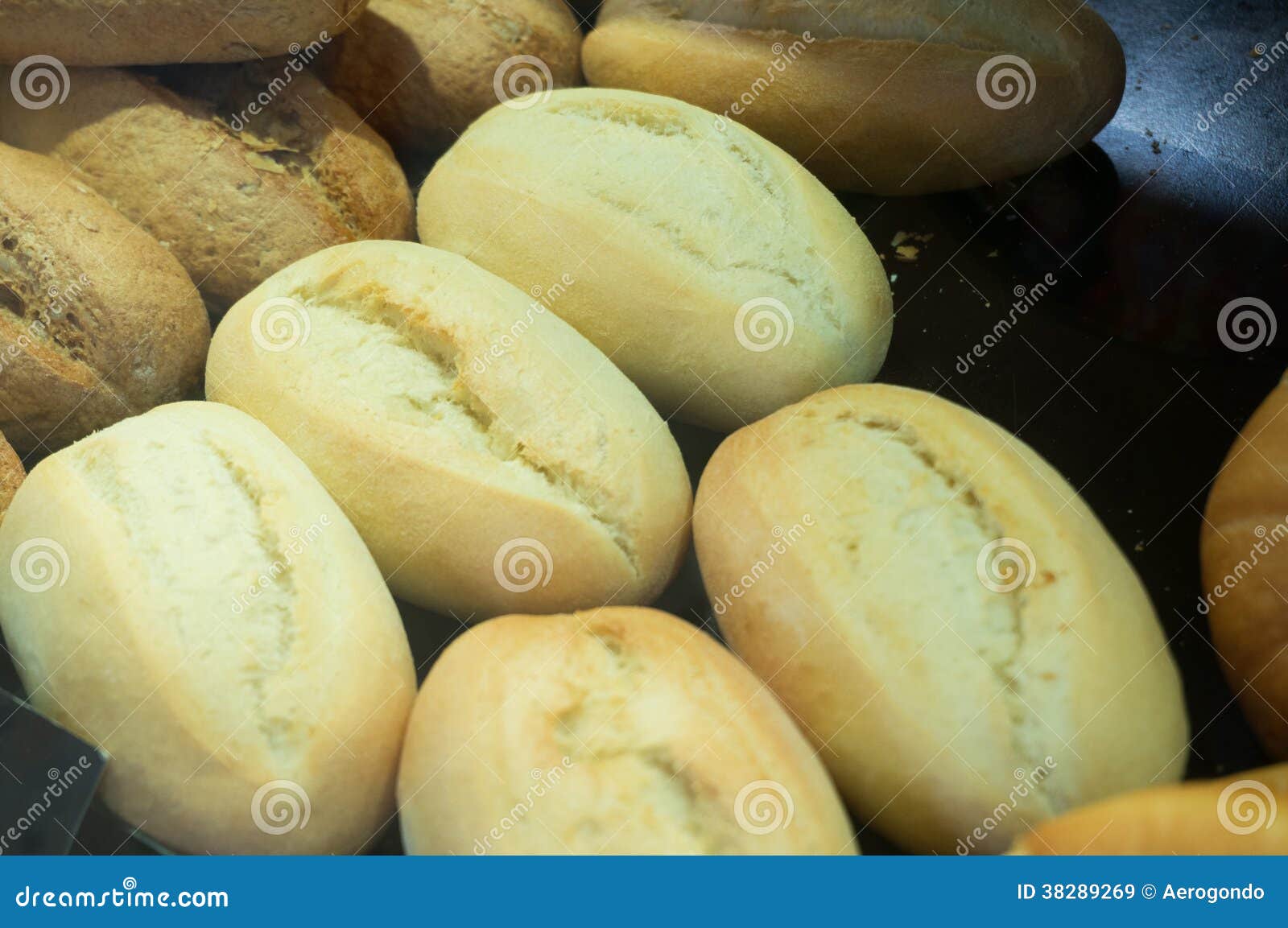 Bread selection stock image. Image of dough, rows, store - 38289269