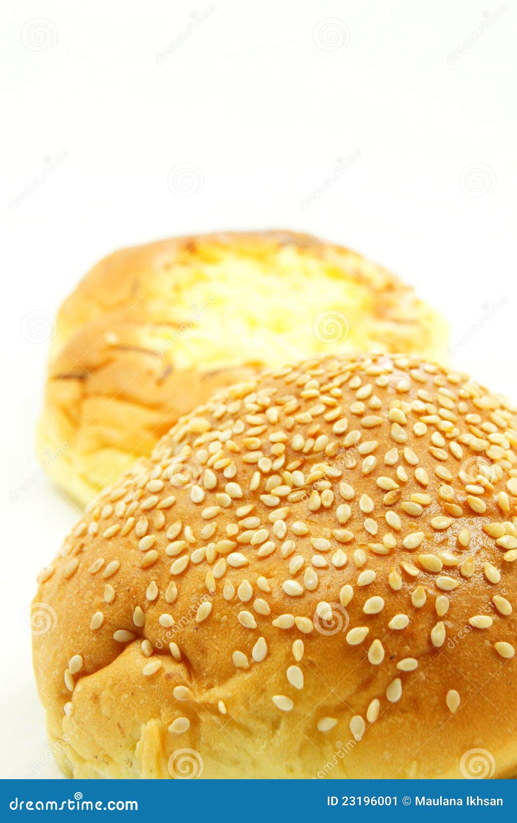 Bread with sesame stock image. Image of closeup, loaf - 23196001