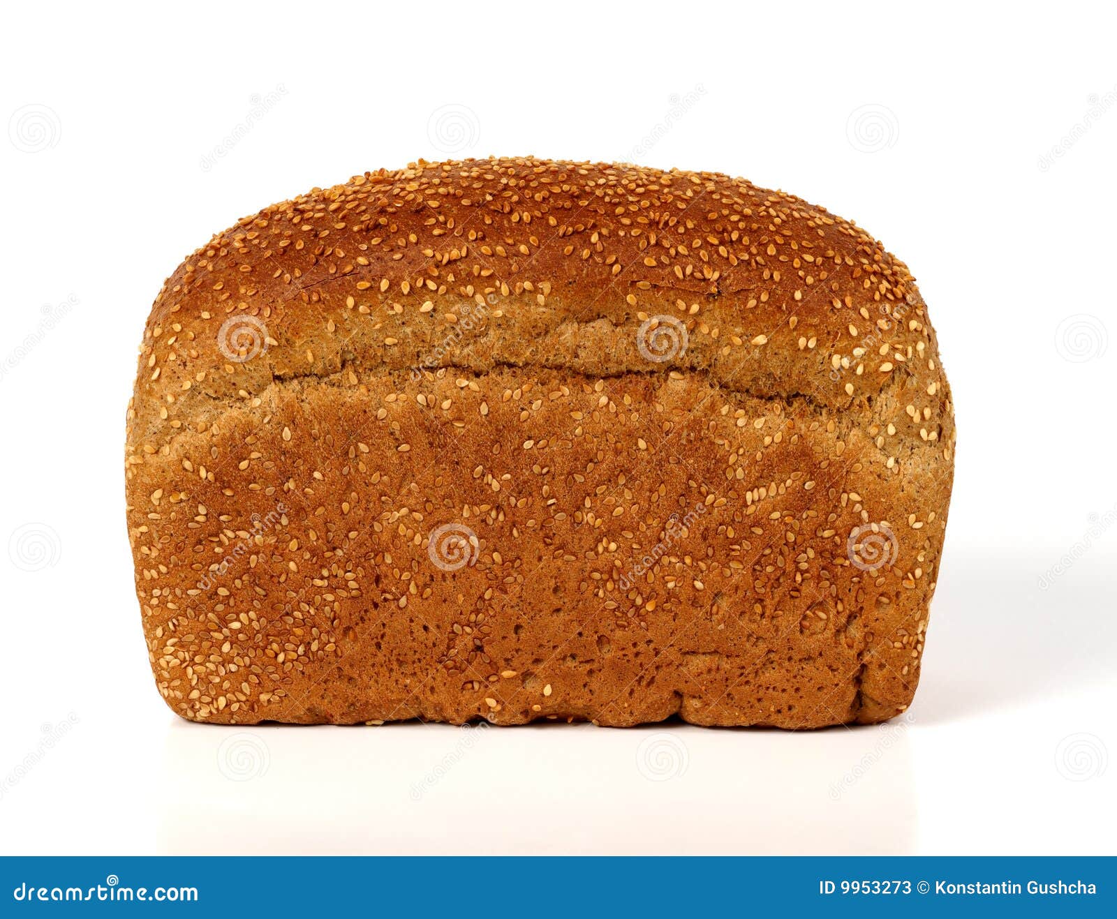 Bread with sesame stock image. Image of healthy, crunchy - 9953273