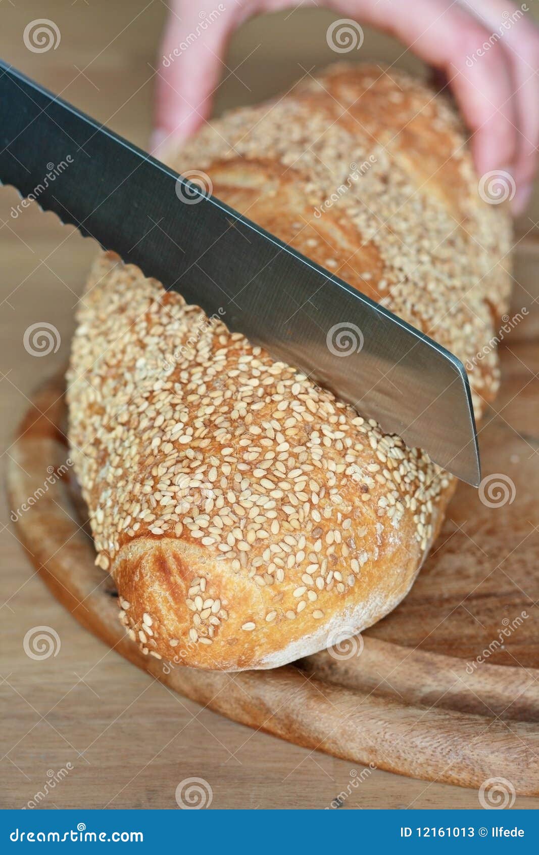 Bread slashed stock image. Image of cereal, bunch, healthy - 12161013
