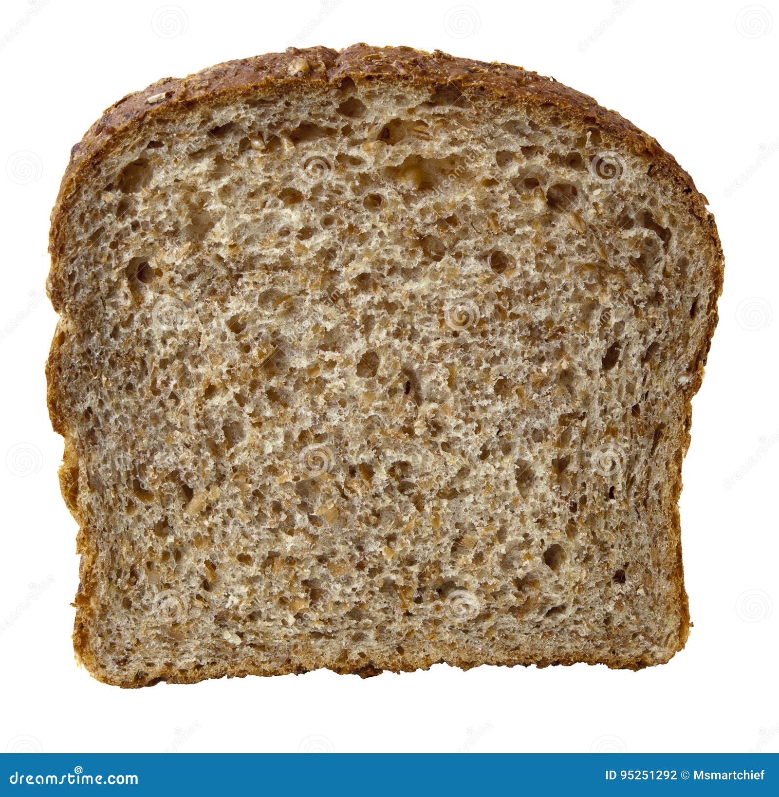 Bread Slice stock photo. Image of healthy, slice, brown - 95251292