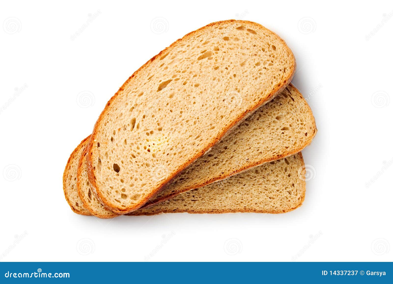 Bread slices stock image. Image of carbohydrates, foodstuff - 14337237