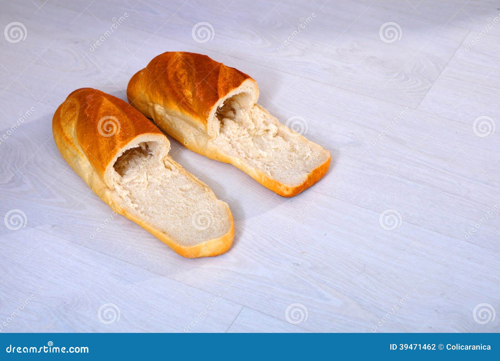 Bread slippers stock photo. Image of abstract, slippers - 39471462