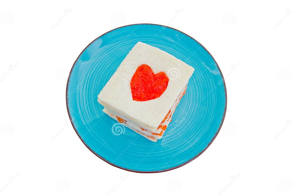 Bread smear strawberry jam stock photo. Image of cuisine - 28204710