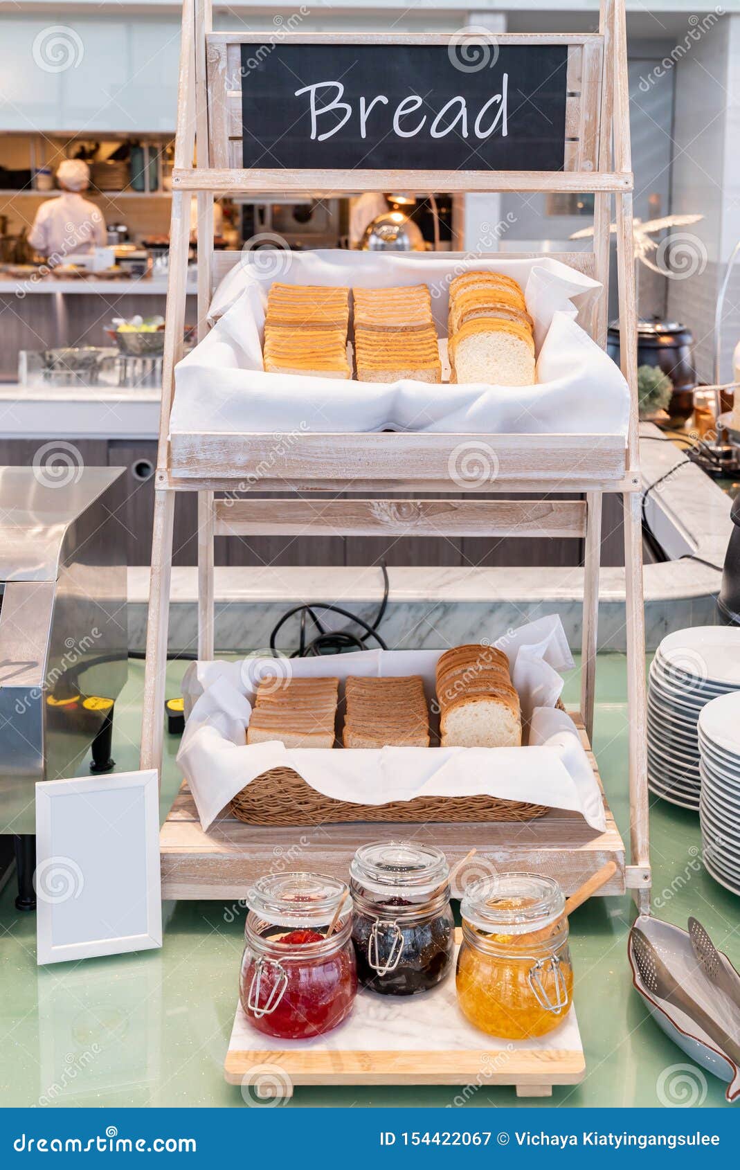 Bread Station stock image. Image of eating, food, agriculture - 154422067