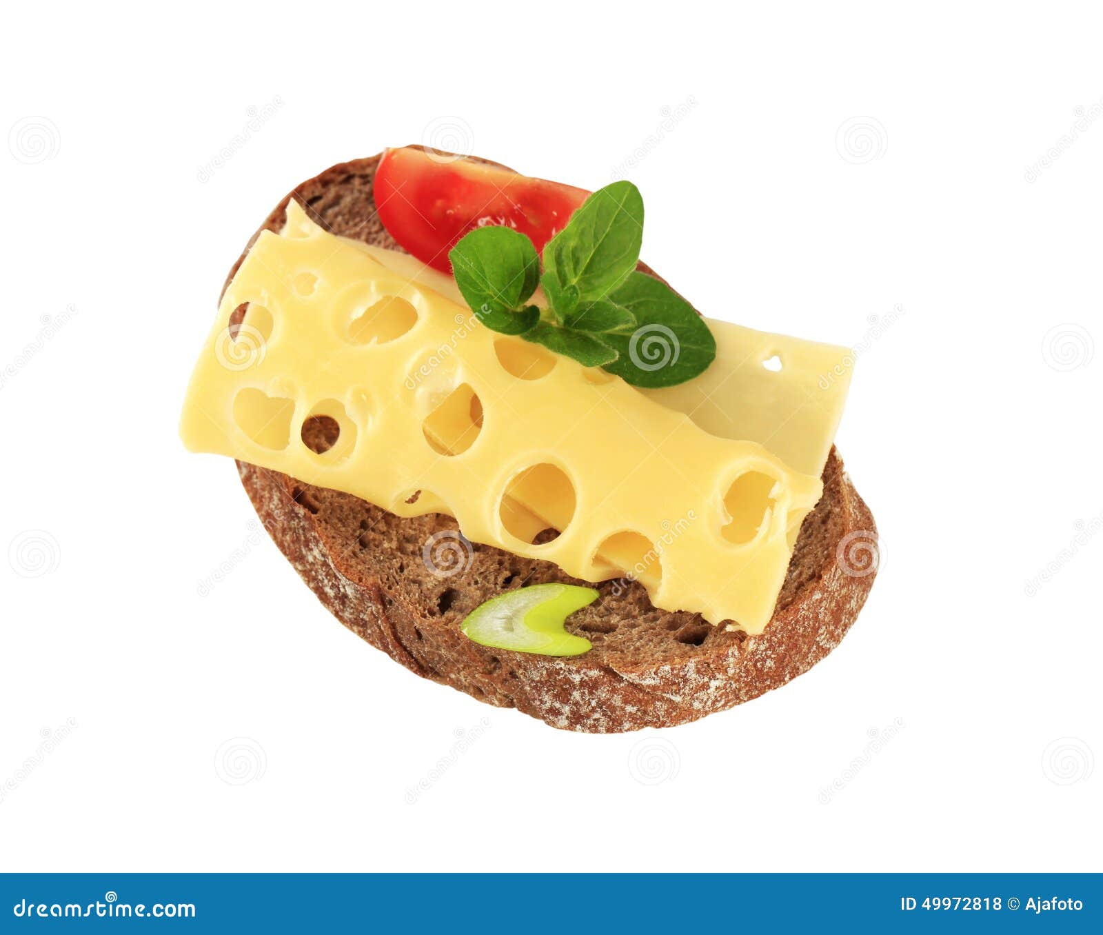Bread and Swiss cheese stock photo. Image of wholesome - 49972818