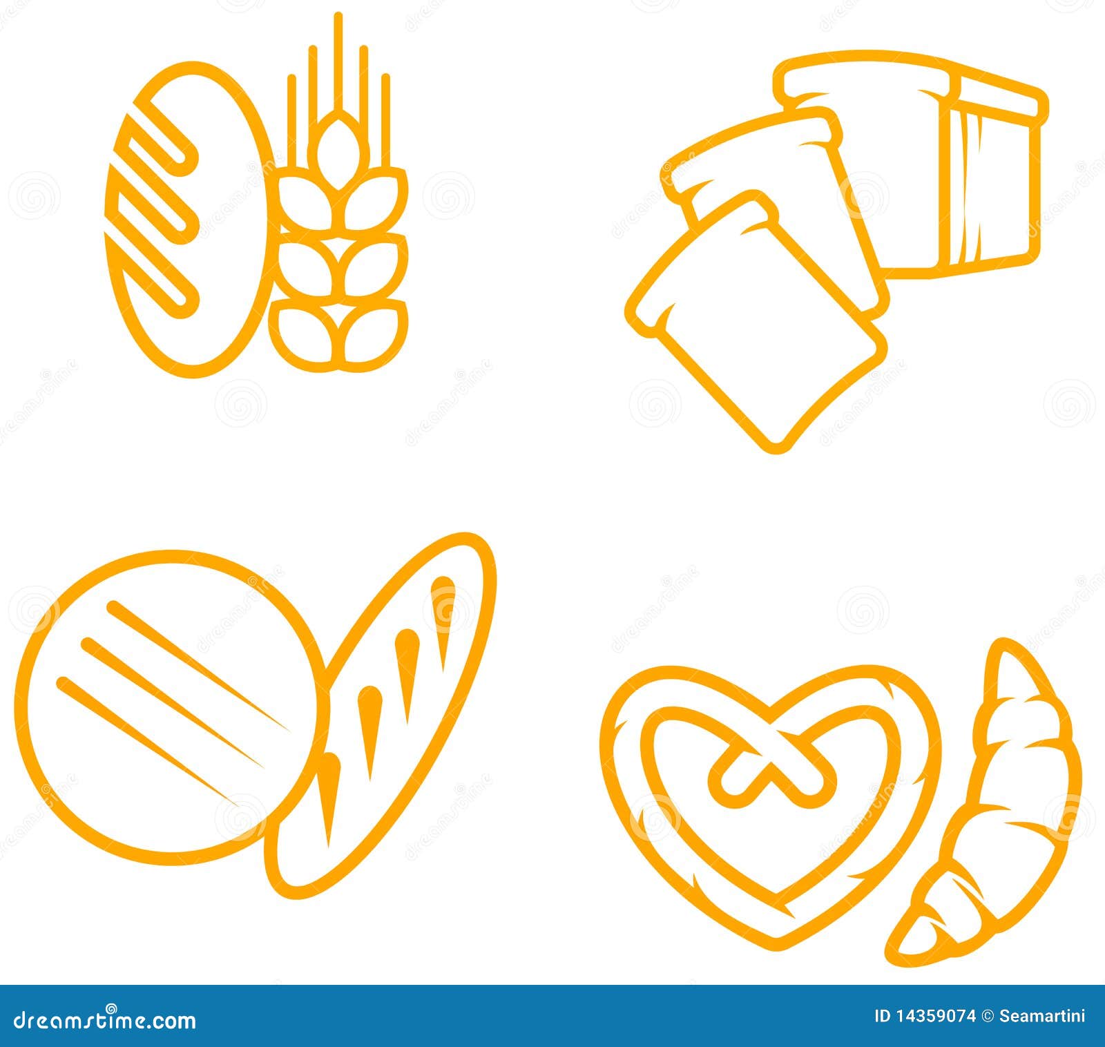 Bread Symbols Stock Images - Image: 14359074
