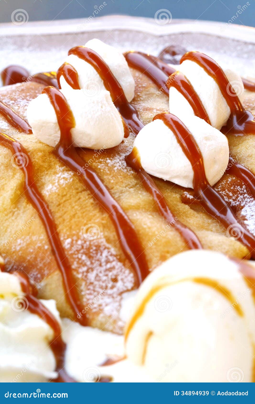 Bread and syrup stock image. Image of cakes, fresh, close - 34894939