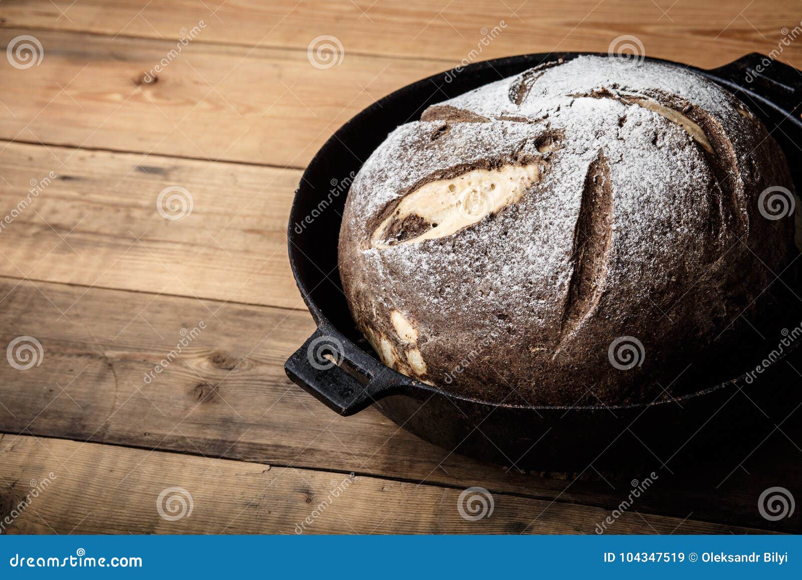 Bread on the table stock image. Image of agriculture - 104347519
