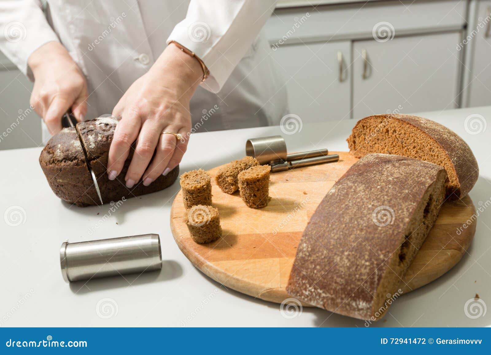 Bread Tests In A Laboratory Royalty-Free Stock Photography ...