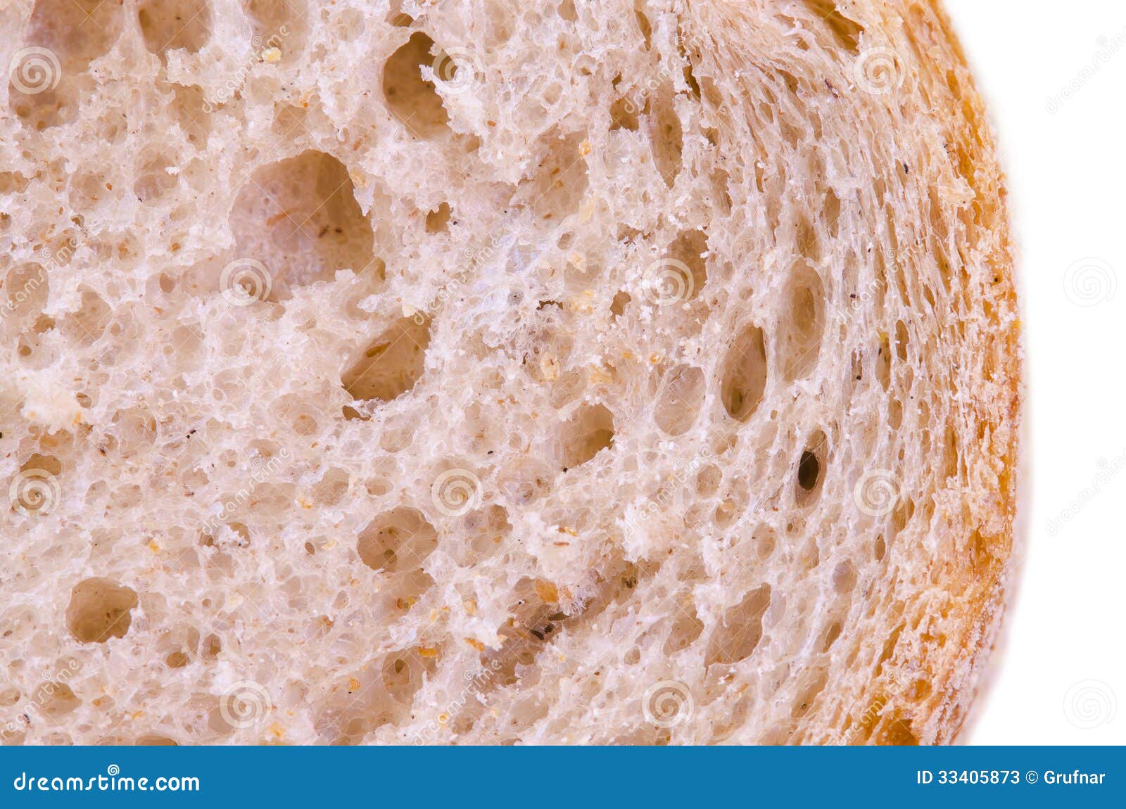 Bread Texture With Crust Close Up Stock Image - Image of macro, bread ...